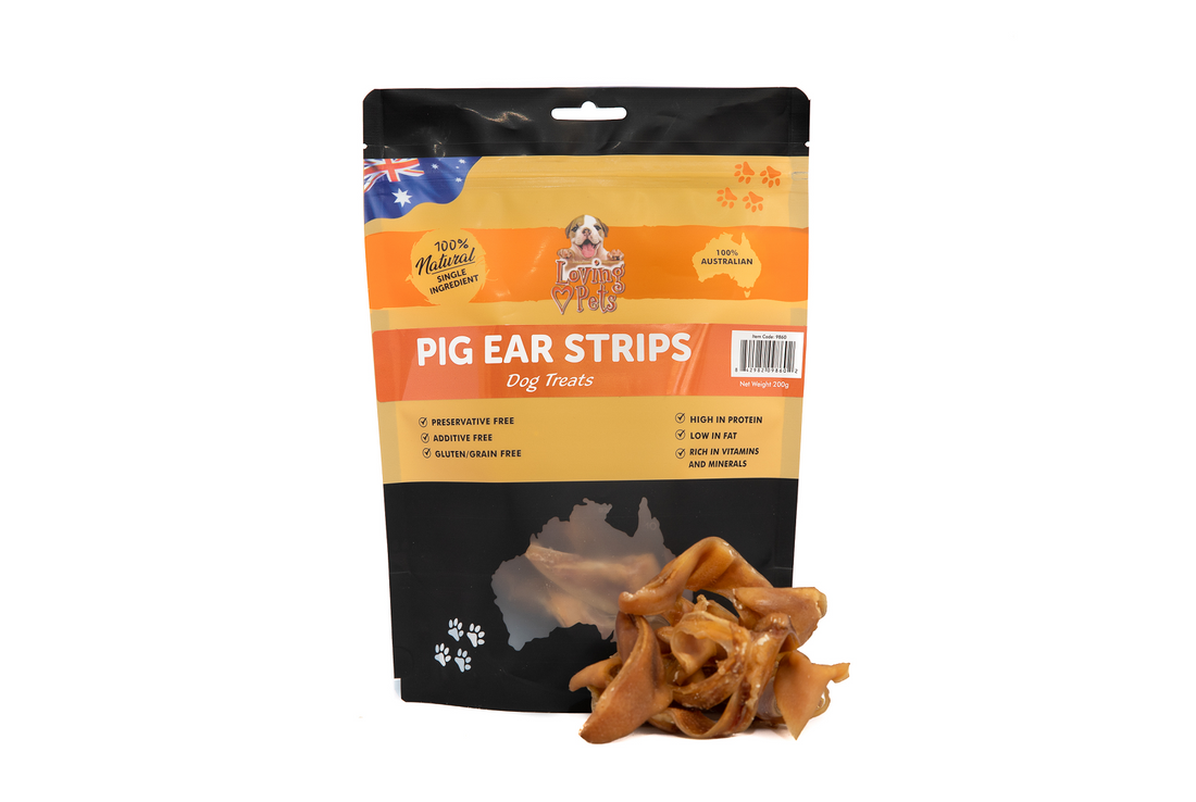 Pig Ear Strips – Loving Pets Australia Site